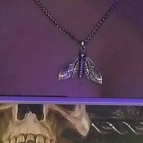Accessories | Hannibal Death Moth Dark Butterfly Skeleton Skull Mothra ...